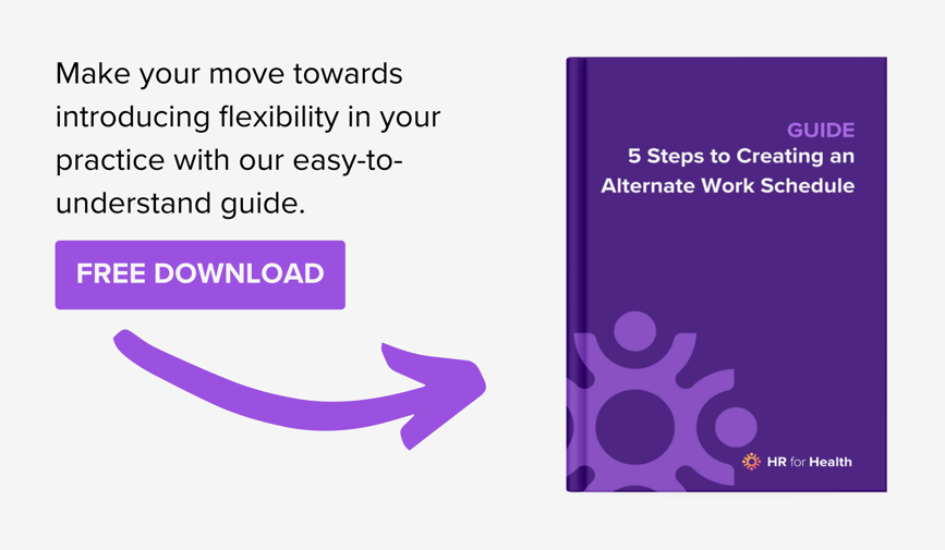 Five Steps to Alternate Work Schedules in California