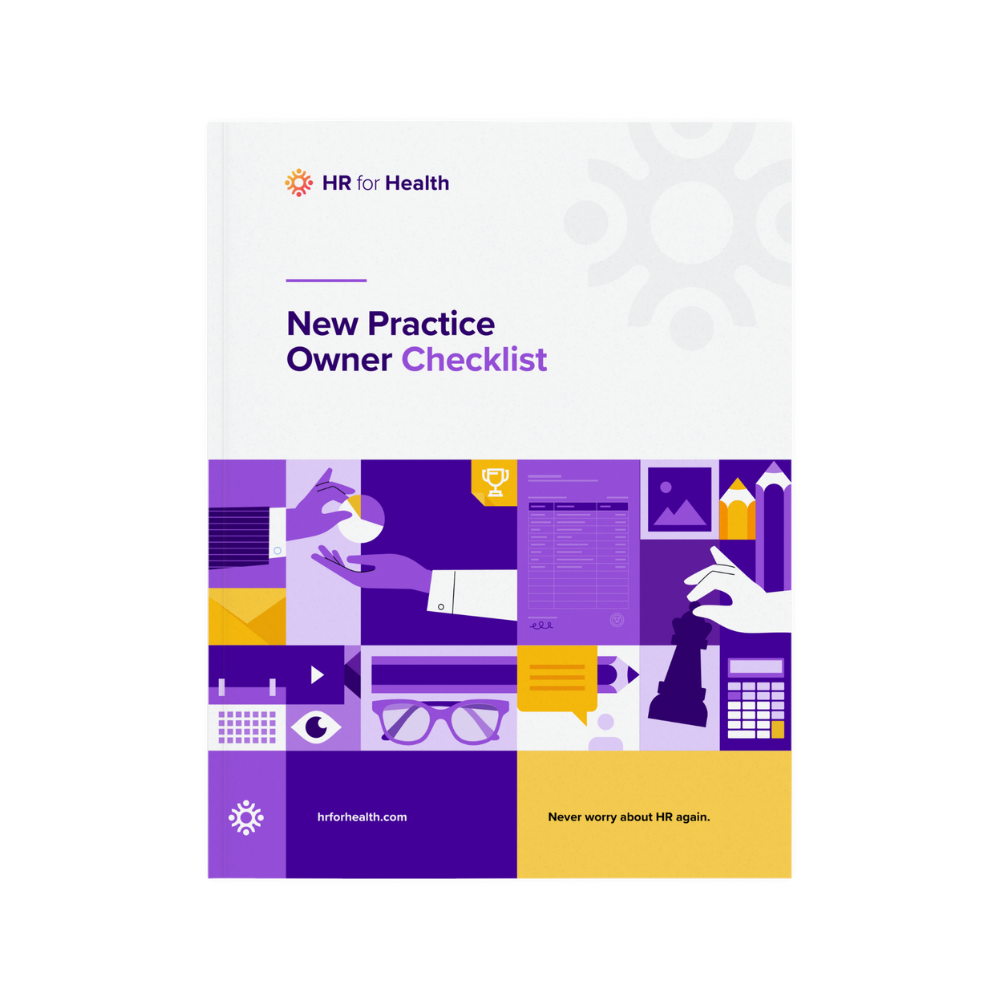 New Practice Owner Checklist | HR for Health